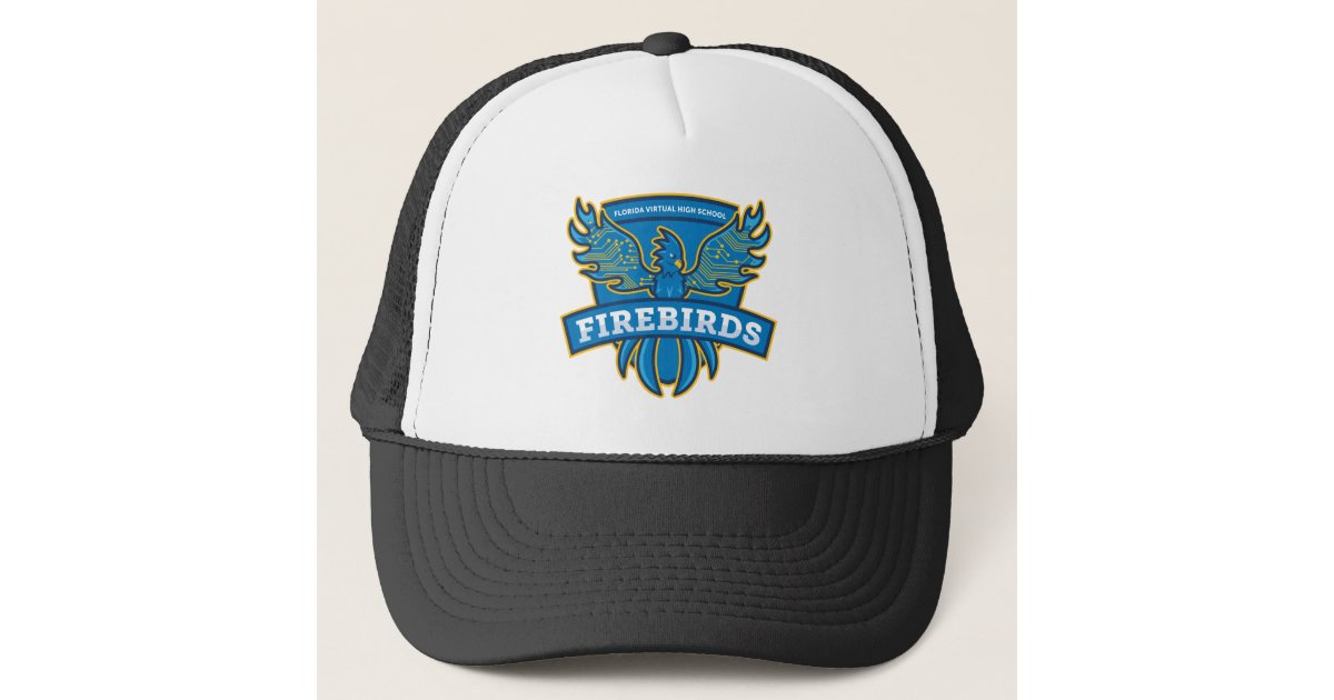 FVHS Firebirds Crest Trucker Hat | Zazzle