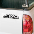 FWD Front Wheel Drive Bumper Sticker | Zazzle
