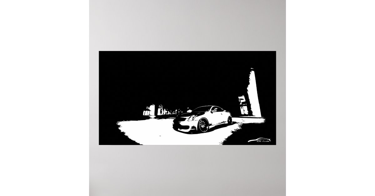 G35 Stance Poster | Zazzle