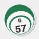 G57 bingo ball fridge magnet | Zazzle