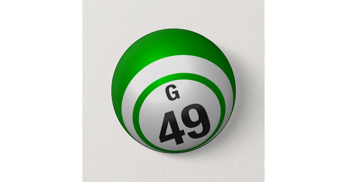 G 49 bingo button | Zazzle