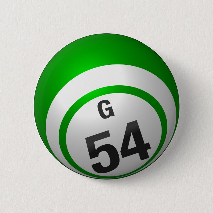 G 54 bingo button | Zazzle.com