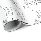 G is for Goat wrapping paper | Zazzle