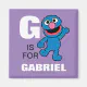 G is for Grover | Add Your Name Magnet | Zazzle