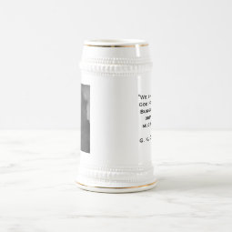 G. K. Chesterton Beer Stein | Zazzle