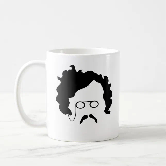 G K Chesterton's Moustache mug | Zazzle
