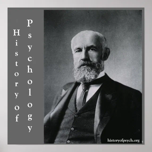 G. Stanley Hall History of Psychology Canvas Poster | Zazzle