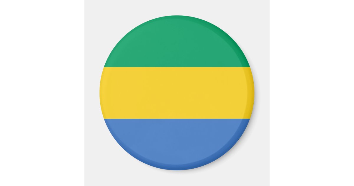 Gabon Flag Magnet | Zazzle