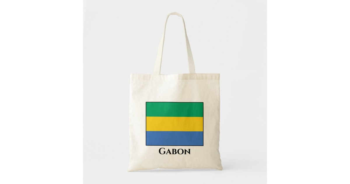 Gabon Flag Tote Bag | Zazzle