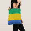 Gabon flag tote bag | Zazzle