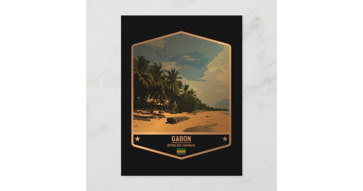 Gabon Postcard | Zazzle