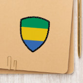Gabonese Flag, Flag of Gabon Patch | Zazzle