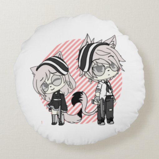 gacha,gacha life,gacha club,game,anime, round pillow | Zazzle