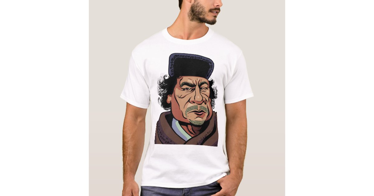 gaddafi libya T-Shirt | Zazzle