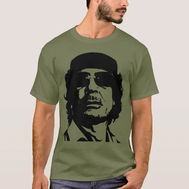 Gaddafi Transparent T-Shirt | Zazzle