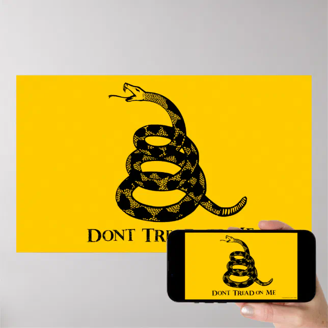 Gadsden Flag Poster | Zazzle