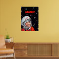 Gagarin space art [Sovietwave] — Gagarin Poster | Zazzle