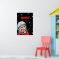 Gagarin space art [Sovietwave] — Gagarin Poster | Zazzle