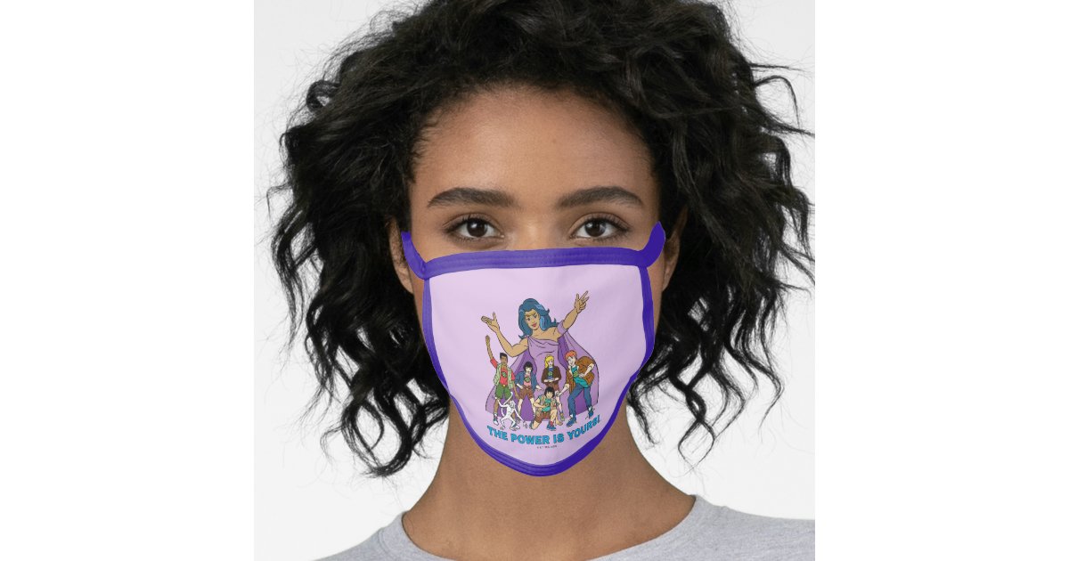 Gaia and the Planeteers Graphic Face Mask | Zazzle
