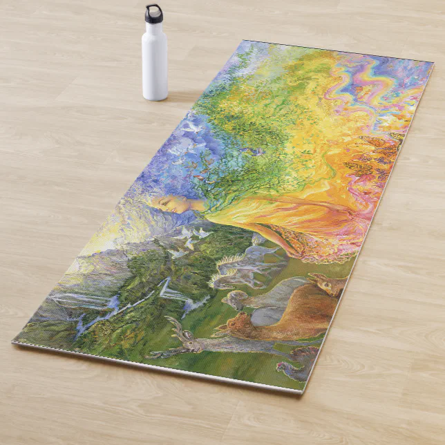 Gaia Yoga Mat | Zazzle
