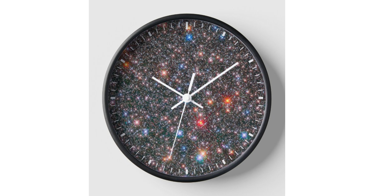 Galactic Bulge Of The Milky Way. Clock | Zazzle