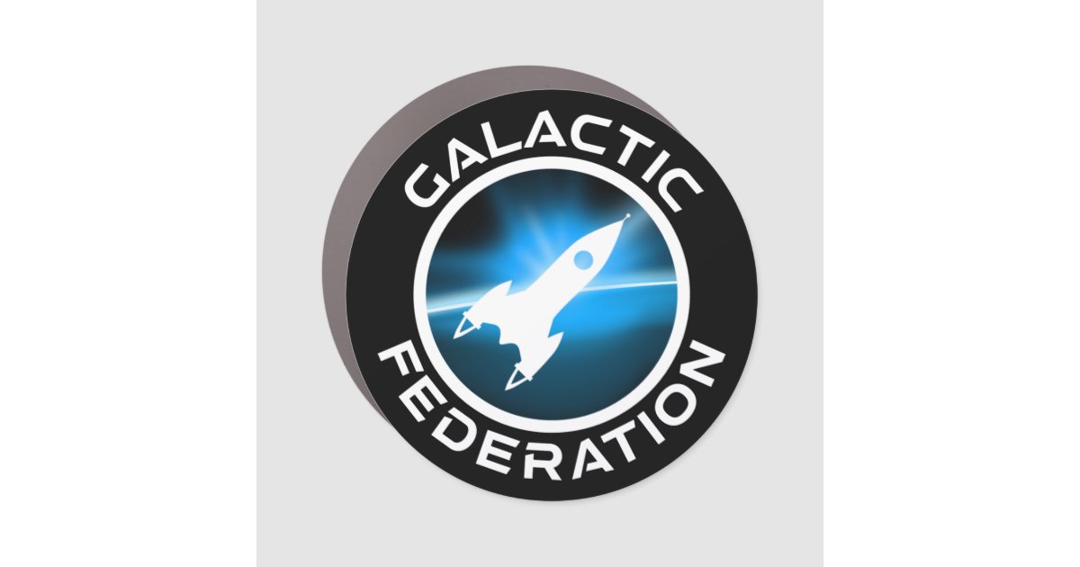 Galactic Federation Logo Car Magnet | Zazzle