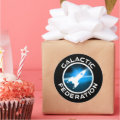 Galactic Federation Logo Classic Round Sticker | Zazzle