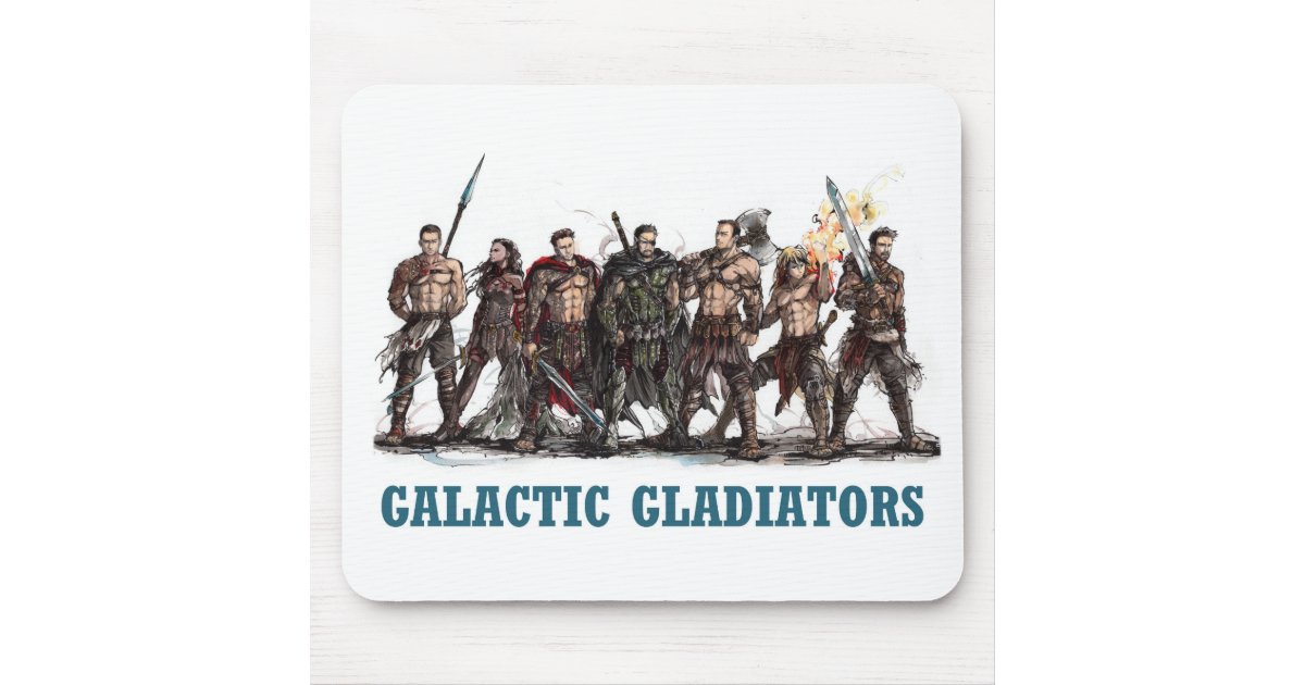 Galactic Gladiators Mousepad | Zazzle