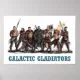 Galactic Gladiators Poster | Zazzle