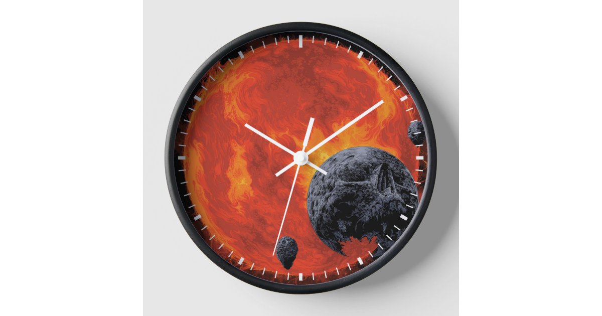 Galactic Graveyard Poster, Macs 2129-1. Clock | Zazzle