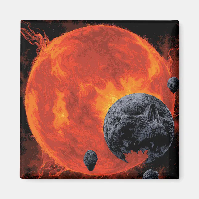 Galactic Graveyard Poster, Macs 2129-1. Magnet | Zazzle