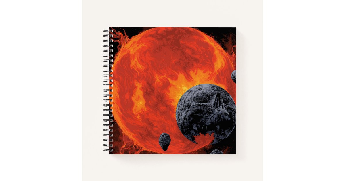 Galactic Graveyard Poster, Macs 2129-1. Notebook | Zazzle
