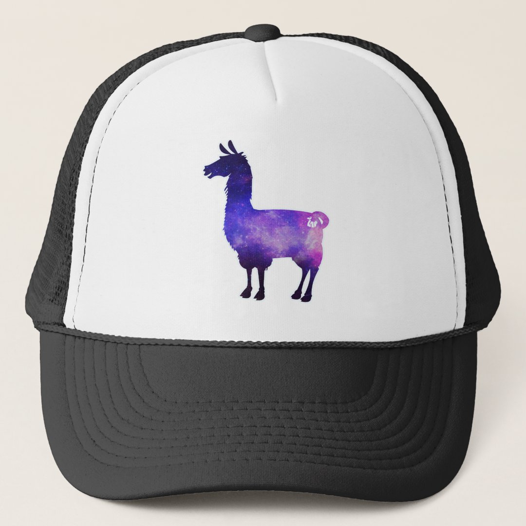 Galactic Llama Cap | Zazzle