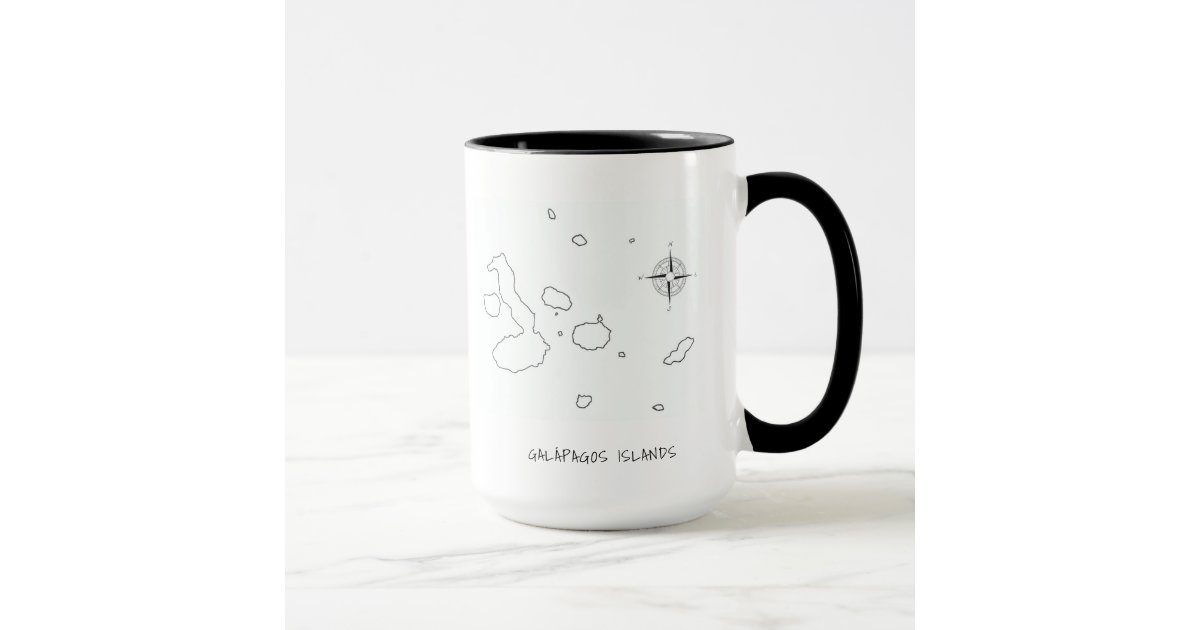Galápagos Bird Affirmations Two-Tone Coffee Mug | Zazzle