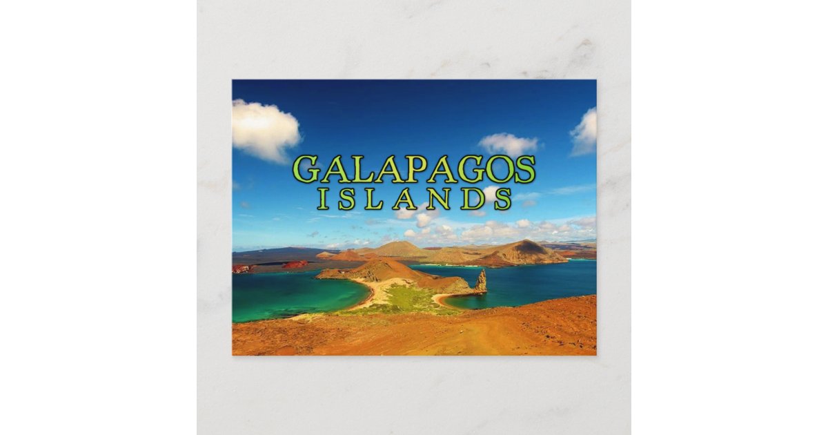 Galapagos Islands stylized Postcard | Zazzle