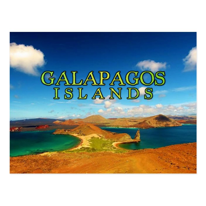 Galapagos Islands stylized Postcard | Zazzle.com