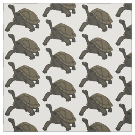 Giant tortoise fabric | Zazzle