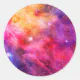 Galaxy Classic Round Sticker | Zazzle
