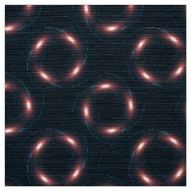 Galaxy And Space Pattern Fabric | Zazzle