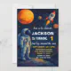 Galaxy Rocket Party Invite | Zazzle