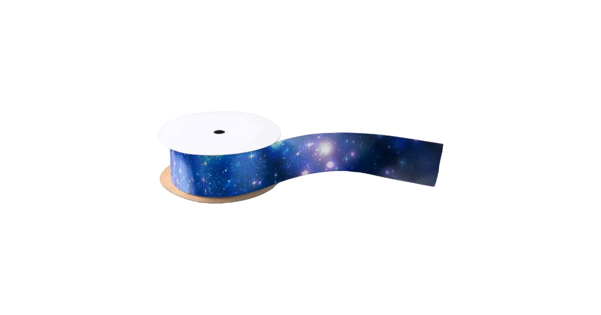Galaxy Satin Ribbon | Zazzle