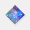 Galaxy Space Birthday Party Napkins | Zazzle