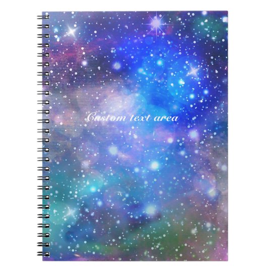 Galaxy Space Journal Paper Notebook | Zazzle.com