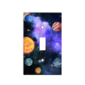 Galaxy Space Planets Sun Light Switch Cover | Zazzle