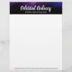 Galaxy Space Stars Ultra Violet Purple Nebula Letterhead | Zazzle