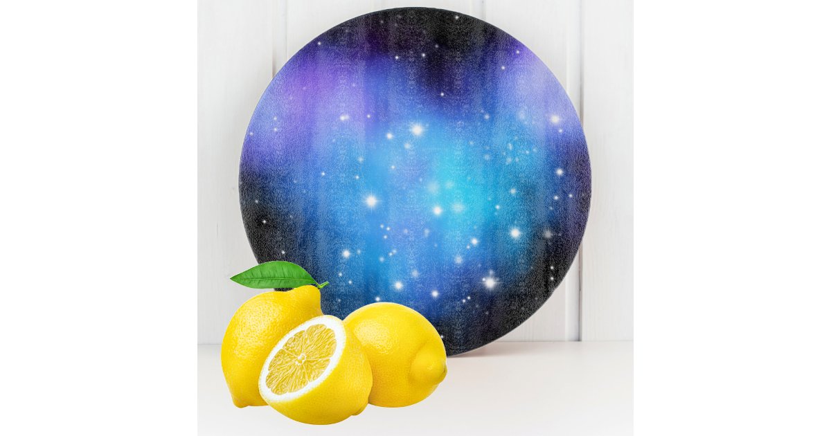 Galaxy Starlight Space Clouds Cutting Board | Zazzle