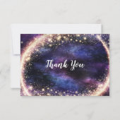 Galaxy Themed Thank You Cards | Zazzle