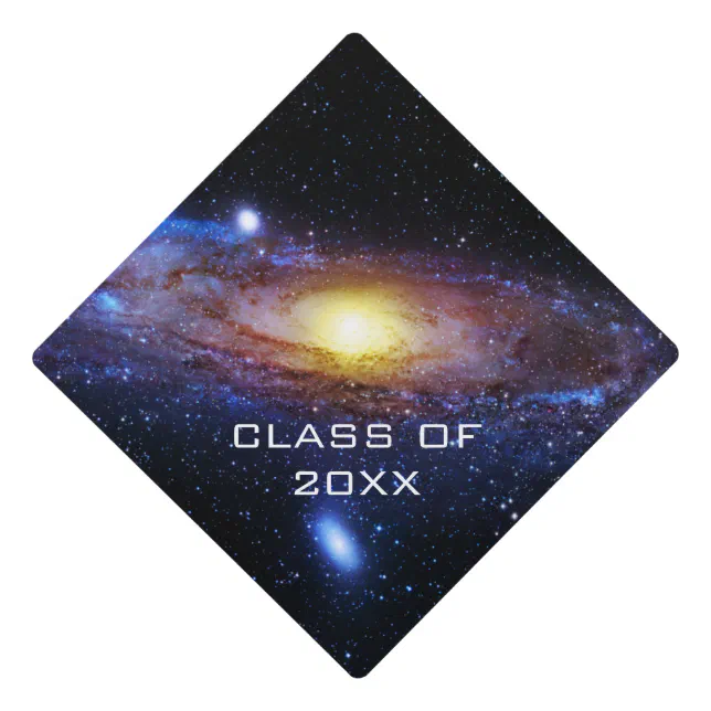 Galaxy Unknown Graduation Cap Topper | Zazzle