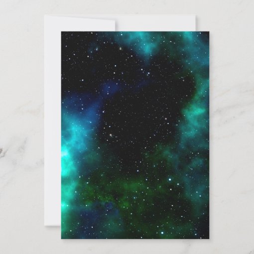 Galaxy wedding invitation | Zazzle