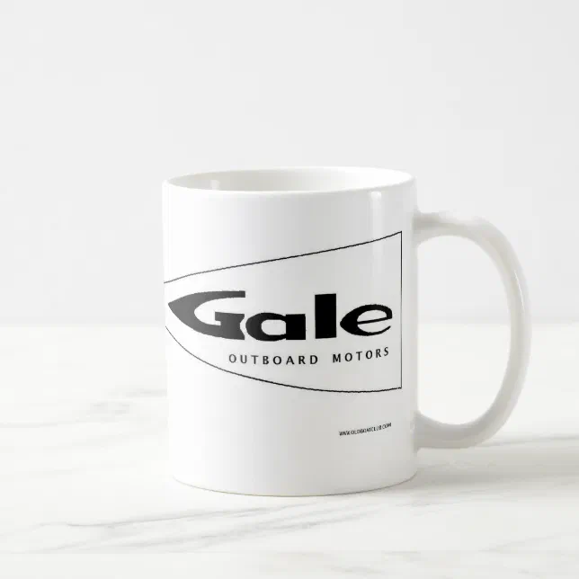 Gale Outboard Motors ceramic coffee mug | Zazzle